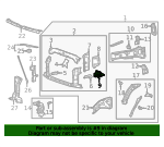 2019-2025 GM Radiator Support Side Panel Bracket 84214082 GM ...