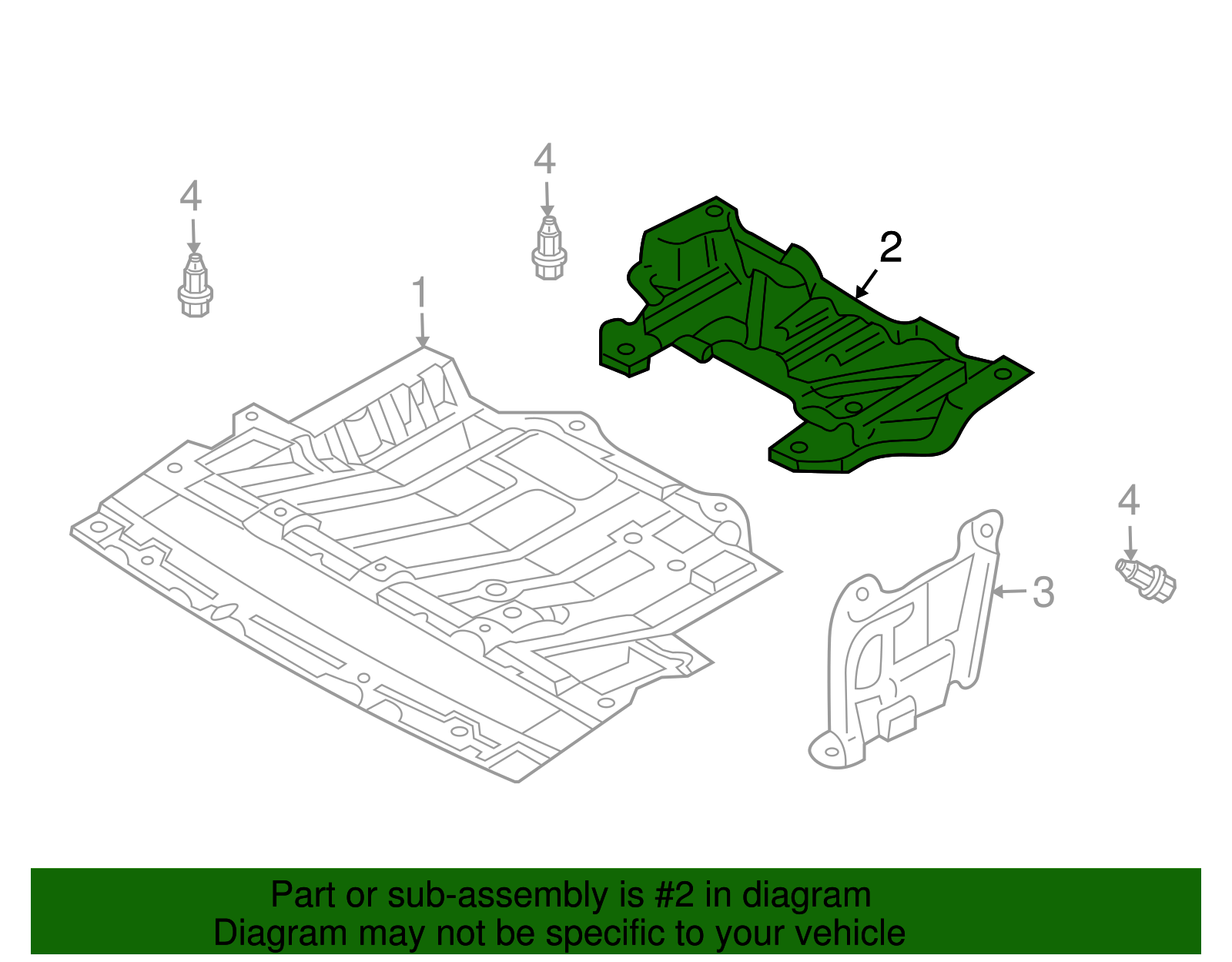 75881-CD00A - 2003-2009 Nissan 350Z - Lower Shield | Anicra Nissan Parts
