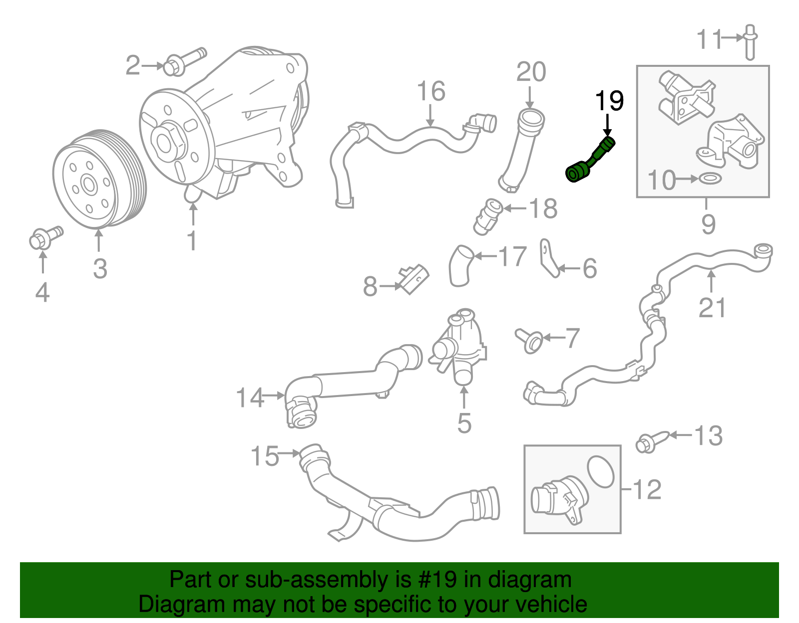 2016-2020 Land Rover Heater Element LR038158 | JaguarParts.com