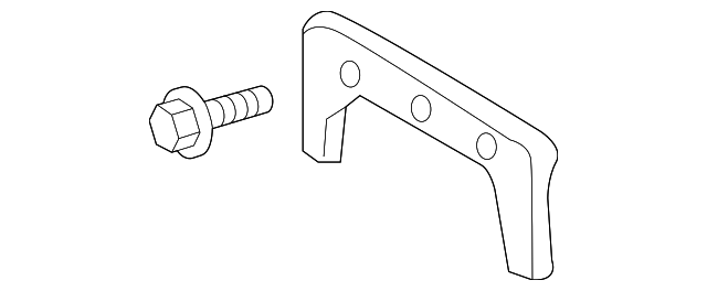 2014-2016 Toyota Highlander License Bracket 52114-0E080 | OEM Parts Online