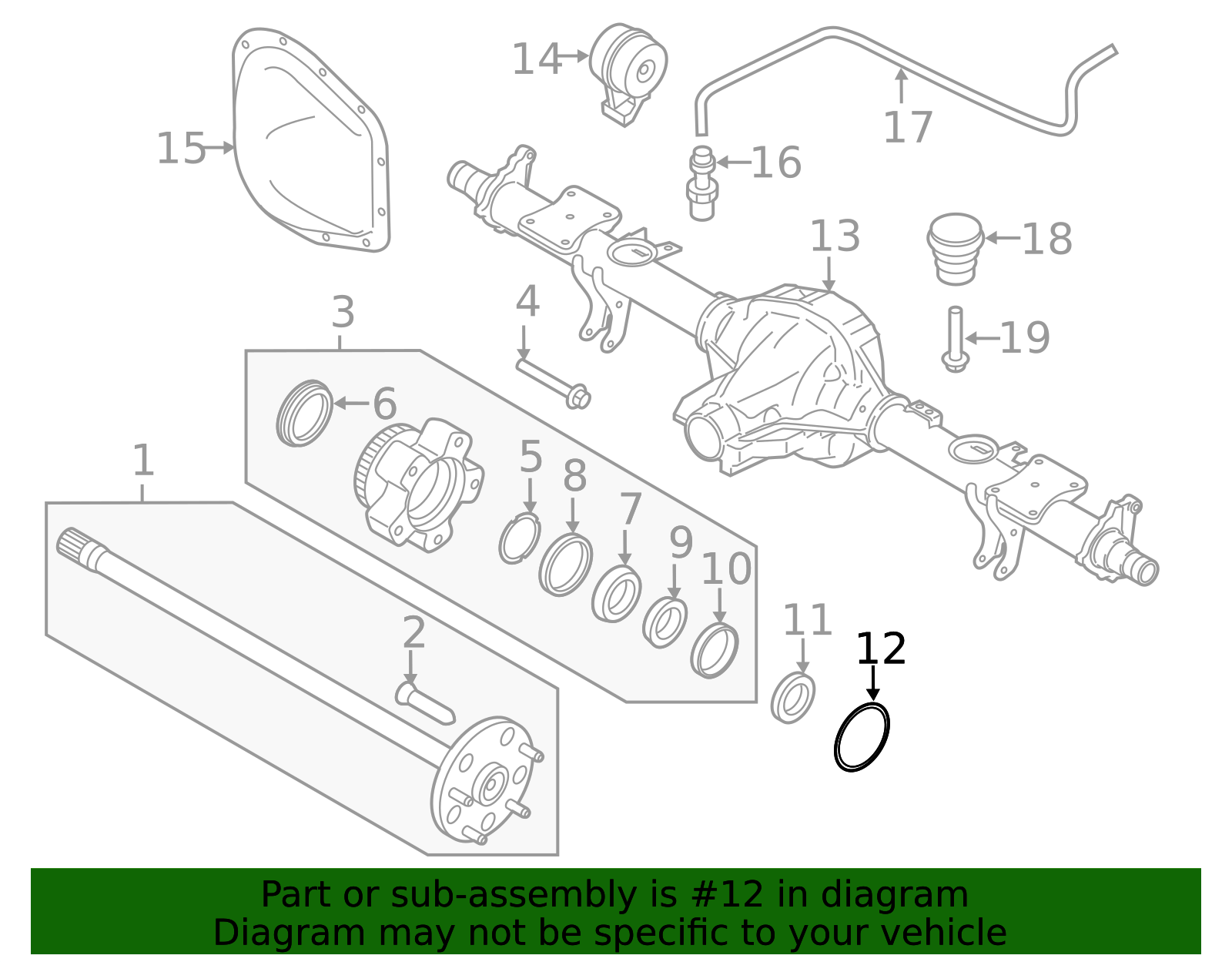 2015-2026 Ford Outer Seal BK3Z-4A332-C | OEM Parts Online