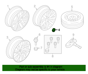 31680218 - Wheel, Alloy 2020-2025 Volvo XC90 | Culver City Volvo Parts