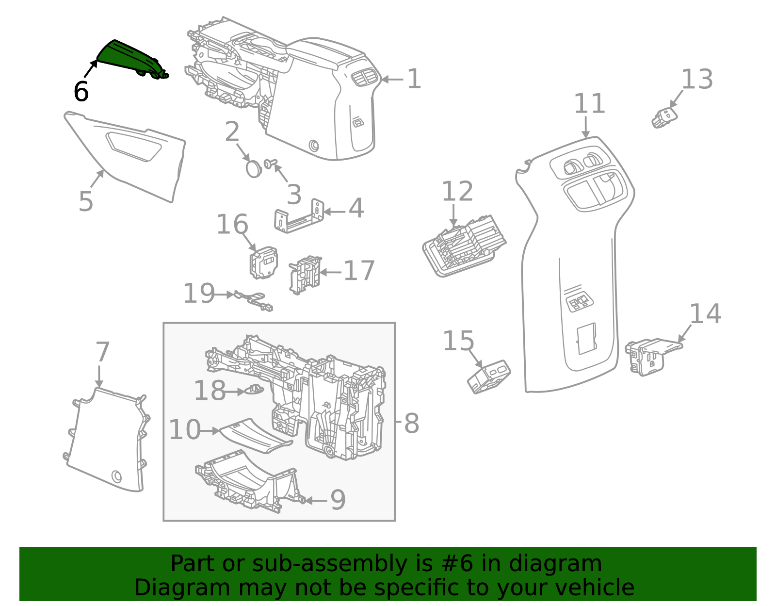 2021-2023 Buick Envision Upper Trim Panel 84904699 | Capital Chevy Parts
