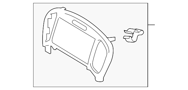 2015-2017 Nissan Juke Trim Bezel 68260-3YM0B | GetOEMParts.com