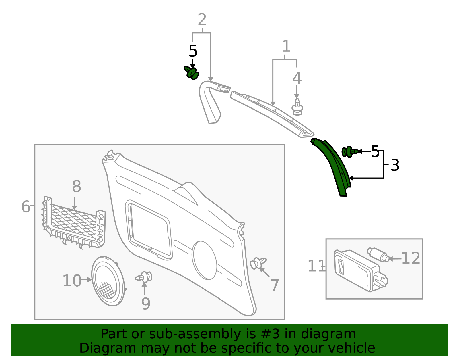 67938-42030-A0 - High-Quality Door Window Molding for 2006-2008 Toyota ...