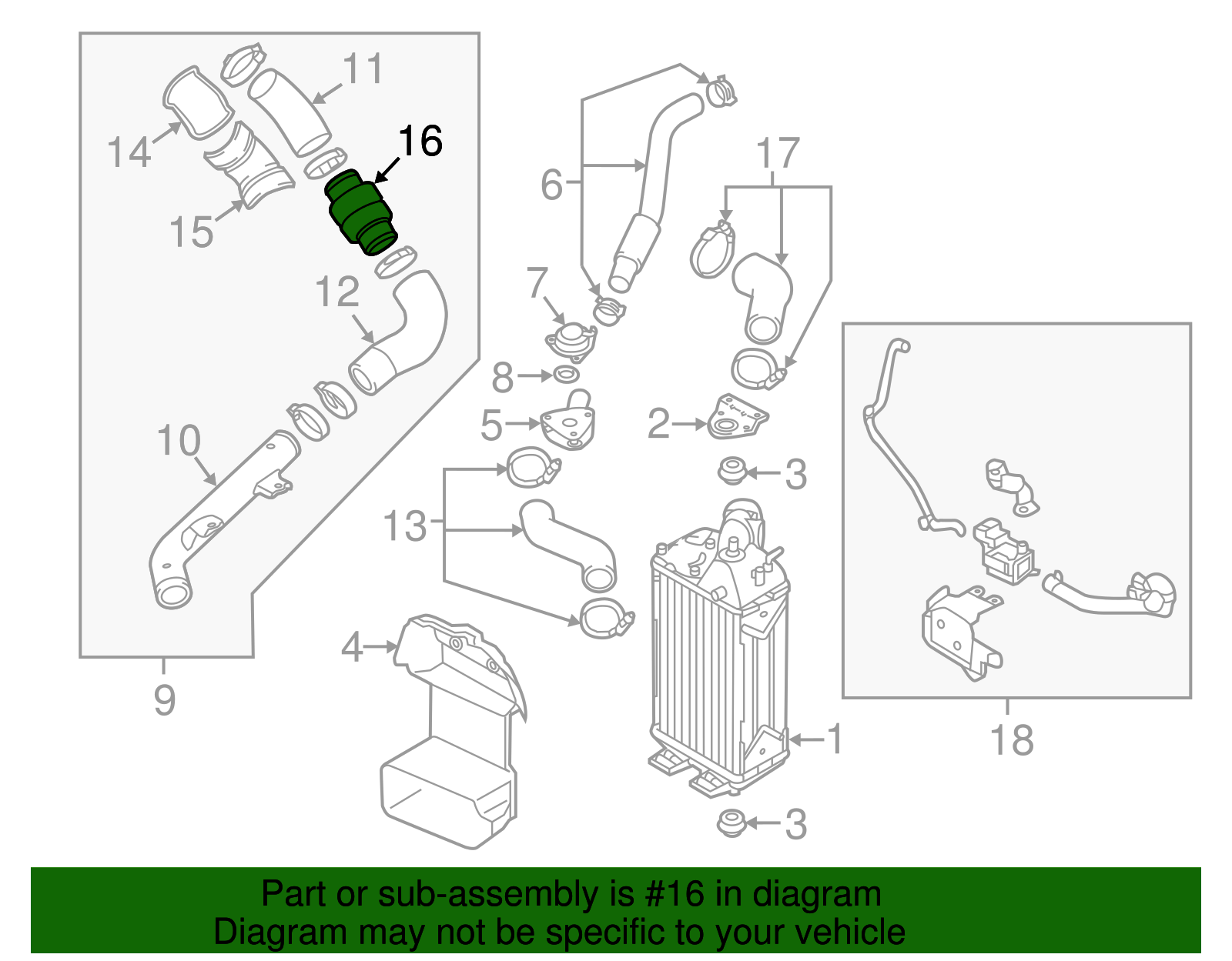 Hyundai - 28291-27430 - Resonator - 2013-2021 Hyundai | OEM Hyundai ...
