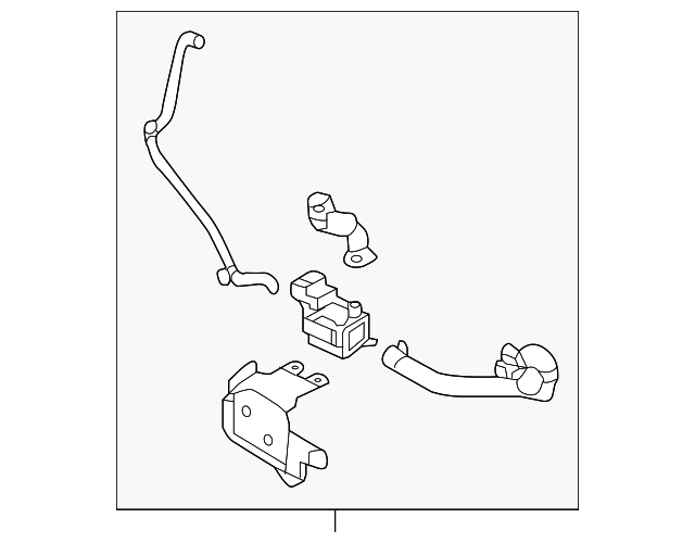 Genuine OEM Turbocharger Boost Solenoid Part# 39400-2B040 Fits 2013 ...