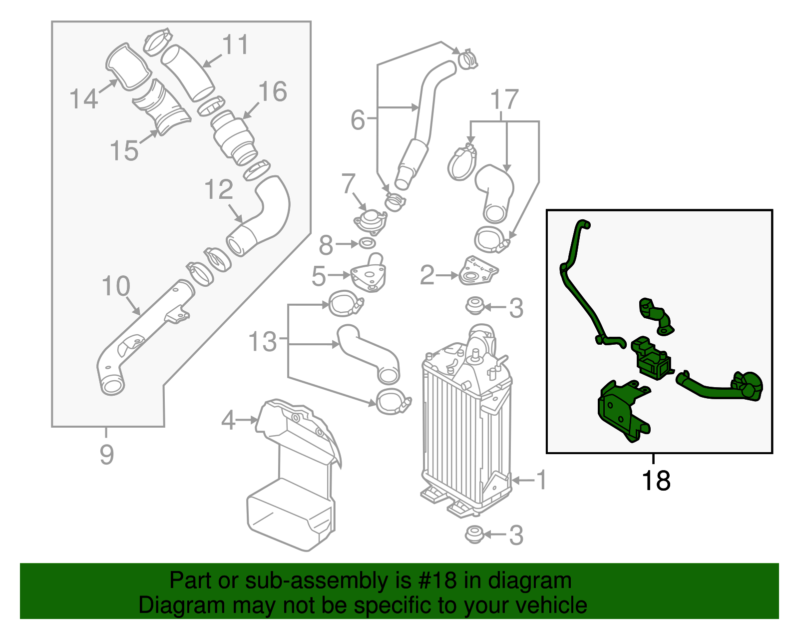 2013-2017 Hyundai Veloster Turbocharger Boost Solenoid 39400-2B040 ...