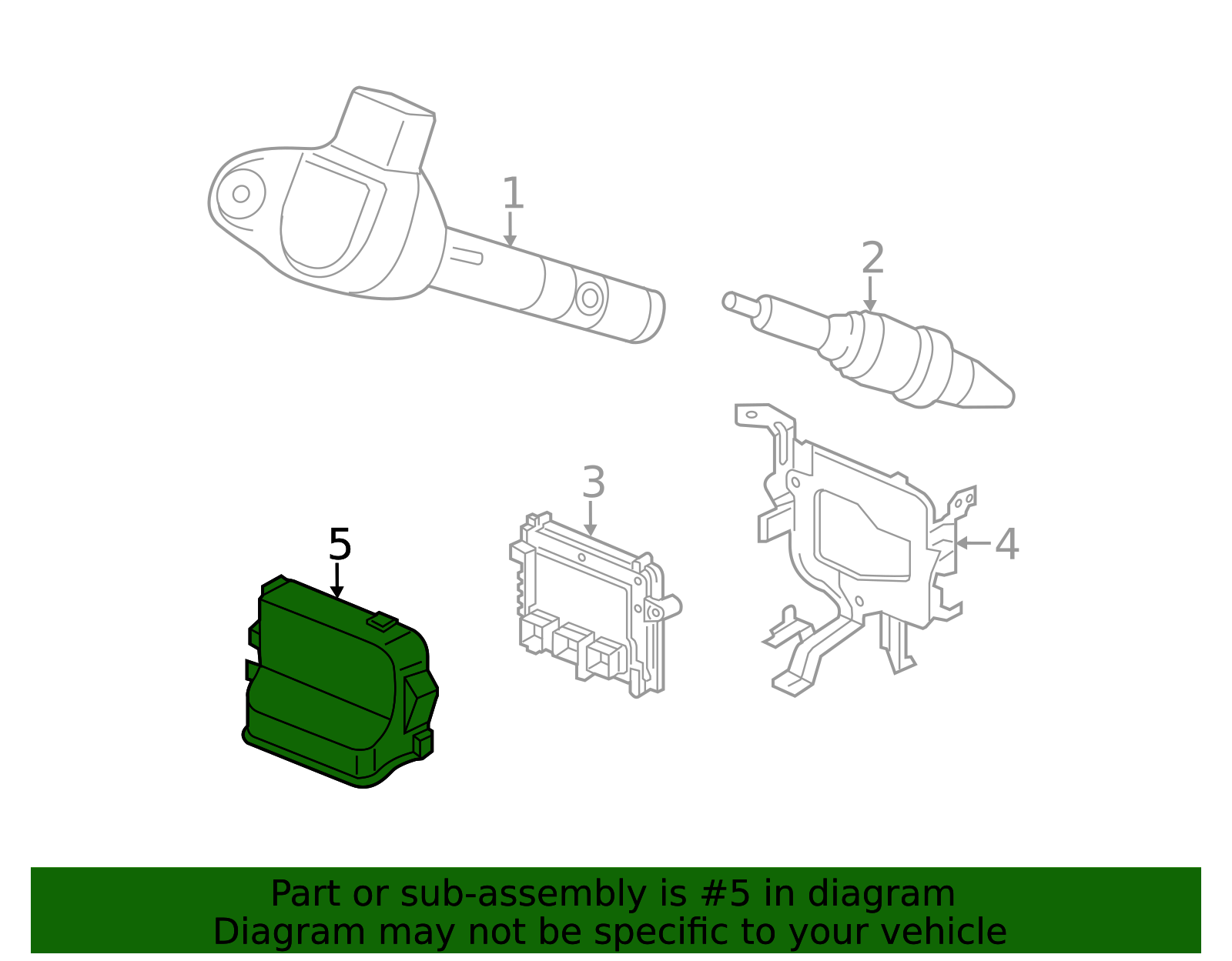 37823-RV0-A00 - ECM Cover 2011-2017 Honda Odyssey | Honda Parts Online