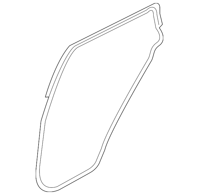 2018-2024 Nissan Kicks Door Weather-Strip 82831-5RB0A | Parts for Nissans