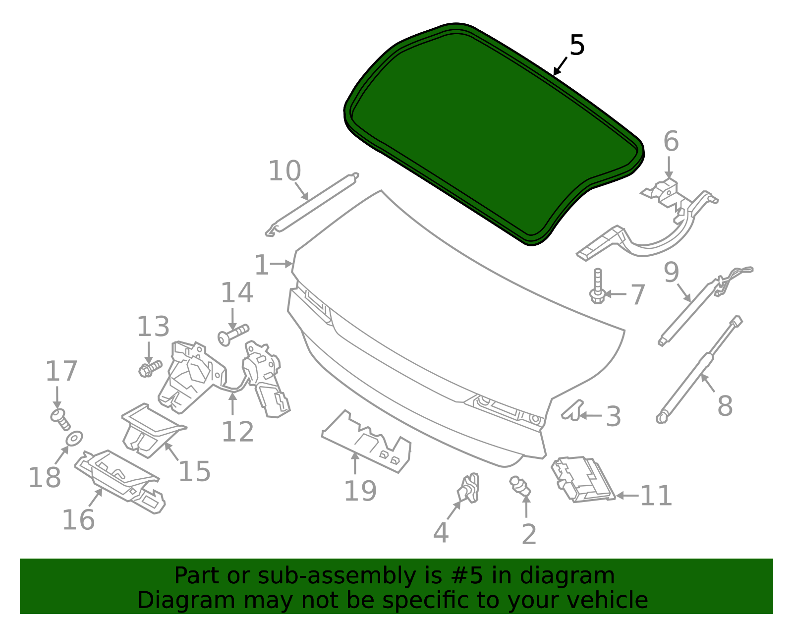 31371605 - High-Quality Weatherstrip for 2017-2025 Volvo S90 ...