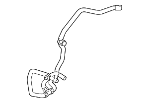 DV6Z-8075-B - Overflow Hose 2014-2016 Ford | Ford Parts Direct