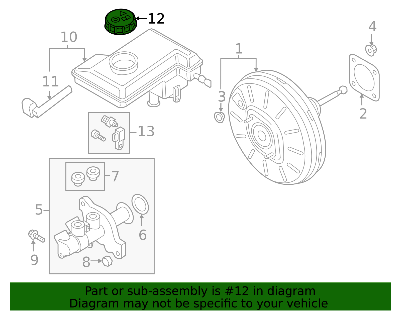 2022-2024 Volkswagen Taos Reservoir Cap 5Q0-611-349-E | VW Direct Auto ...