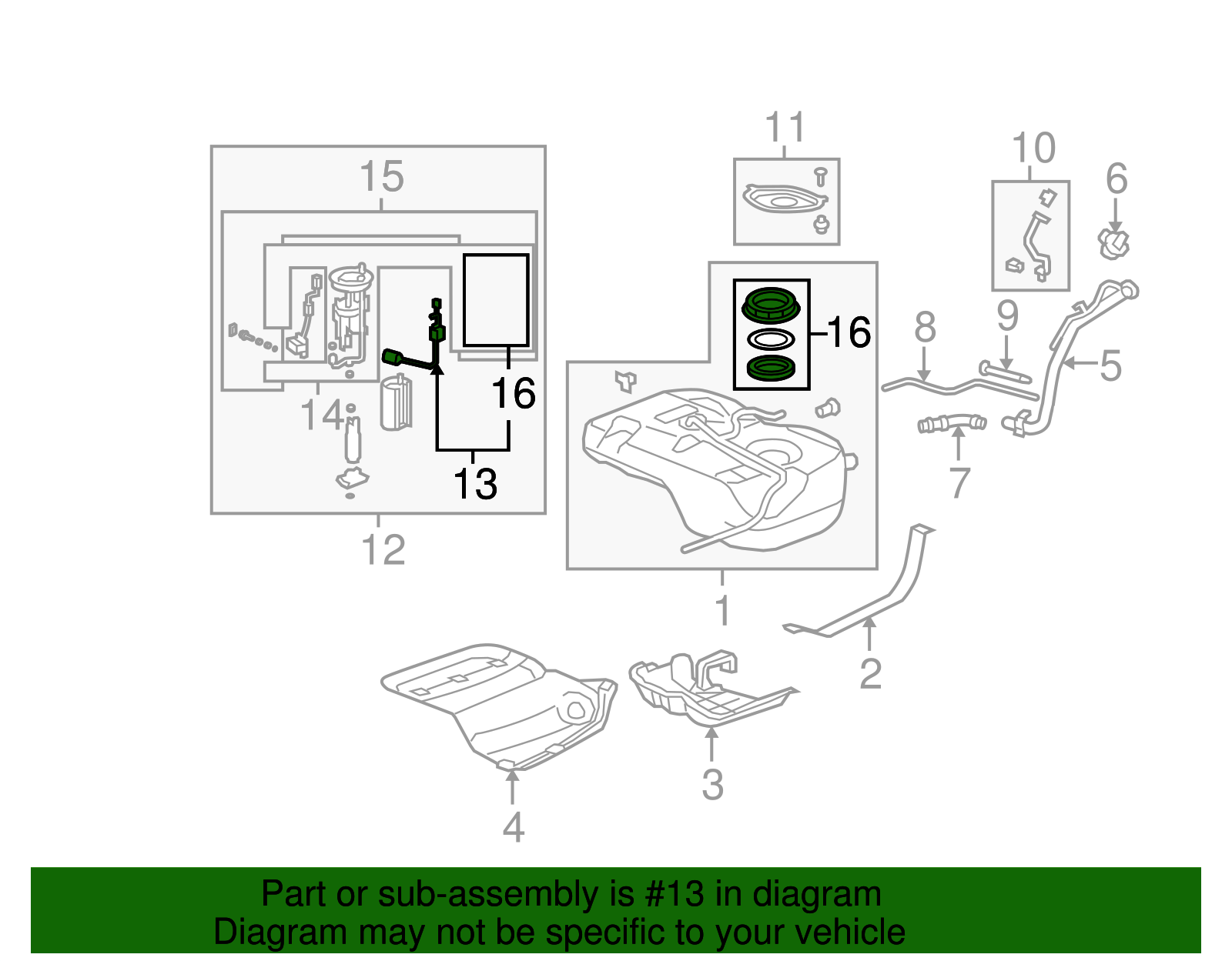 17047-STX-A00 - 2009-2015 Honda Pilot - Meter Set | Honda Parts Guys