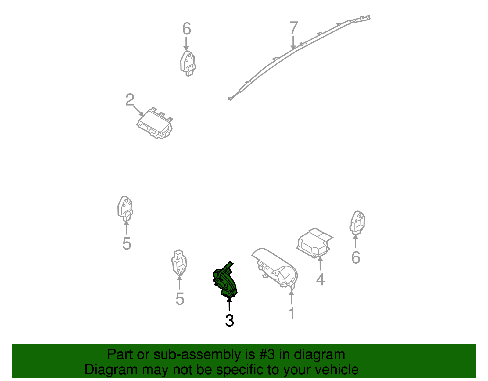 93490-2H500 - Clock Spring - 2007-2012 Hyundai Elantra | World OEM ...