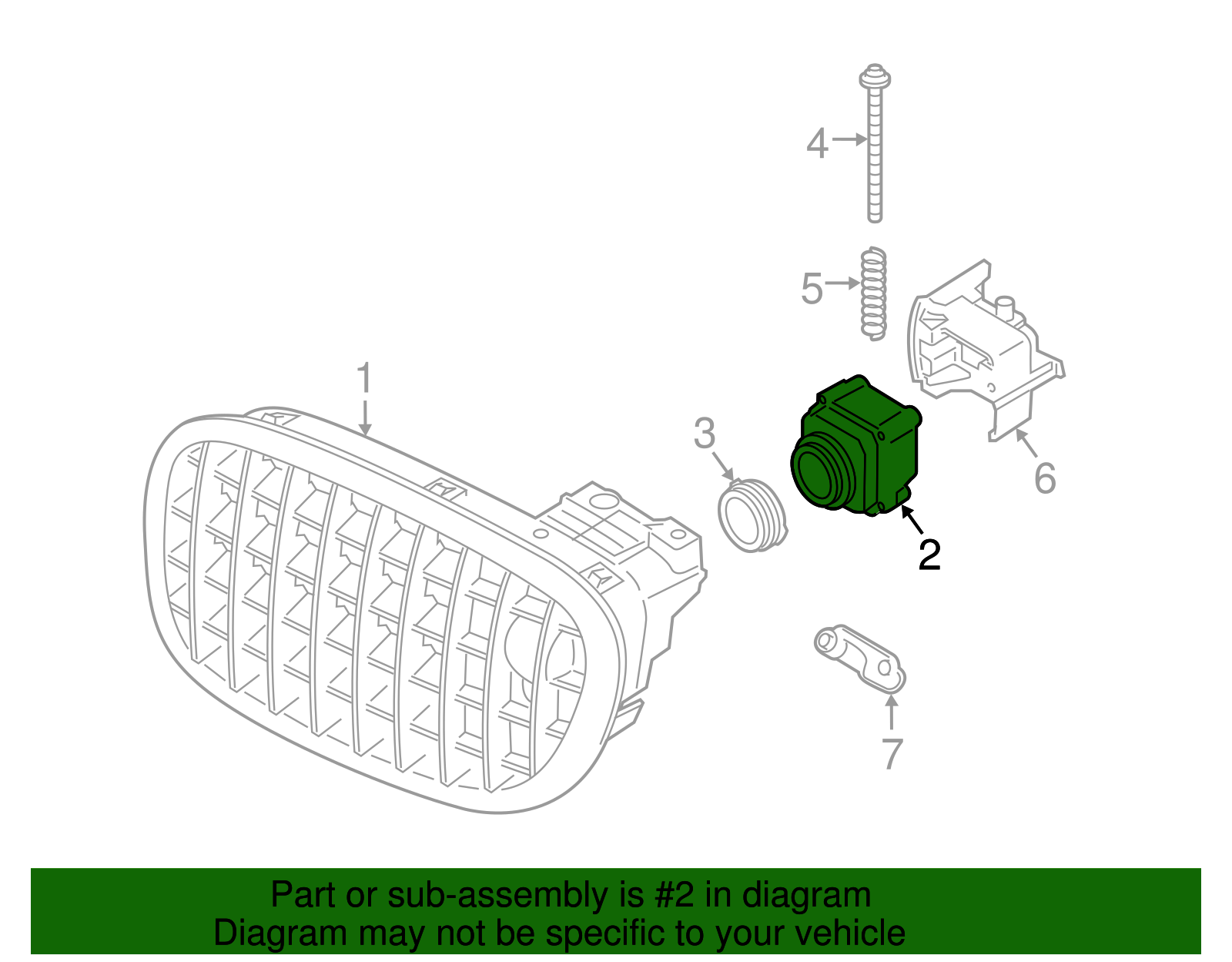66549322653 - 2013-2025 BMW Camera (66-54-9-322-653) | BMW of South ...