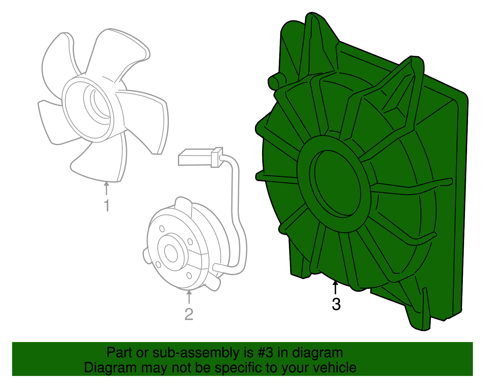 19015-REZ-A01 - Fan Shroud 2010-2011 Honda CR-V | Honda Parts Online