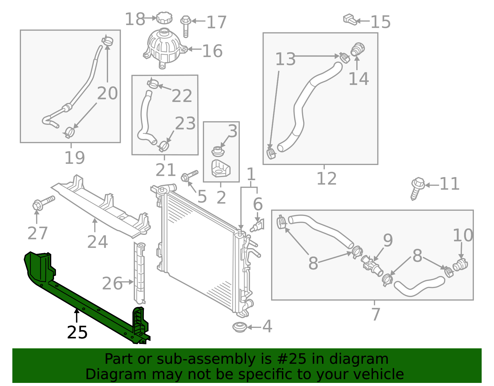 2017-2022 Kia Sportage Lower Baffle 29150-D9500 | Kia Parts Online