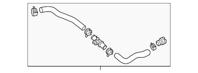2017-2022 Kia Sportage Upper Hose 25414-D9600 | OEM Parts Online