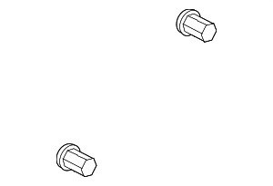 2007-2025 GM Wheel Lug Nut M14X1.5 with Stainless Steel Cap 9596070 GM ...