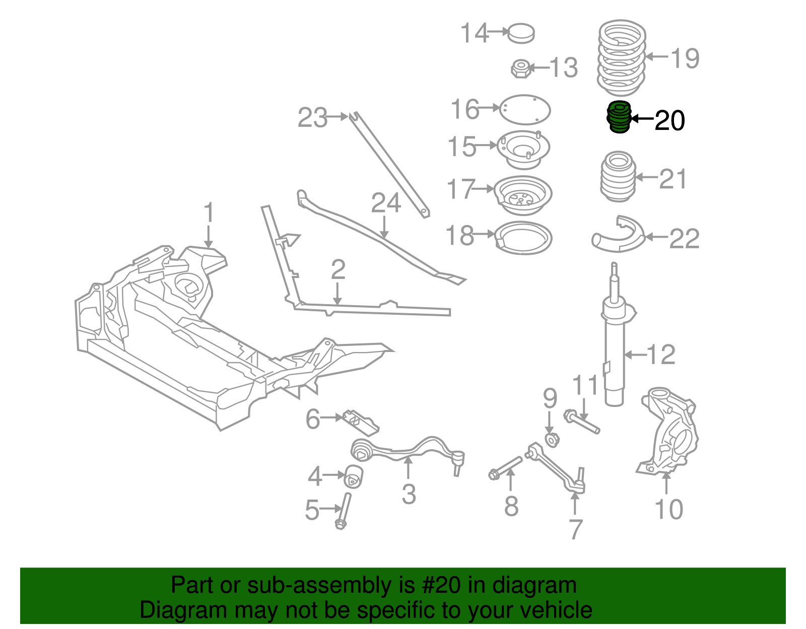 31-33-6-767-333 - Bumper - 2006-2013 BMW | BMWPartsHub