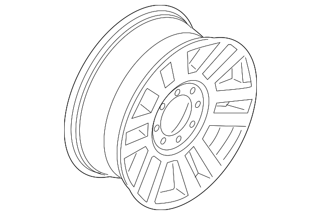 2017-2022 Ford Wheel, Alloy HC3Z-1007-A | Miracle Ford Parts
