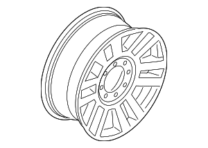 2017-2022 Ford Wheel, Alloy HC3Z-1007-A | Miracle Ford Parts