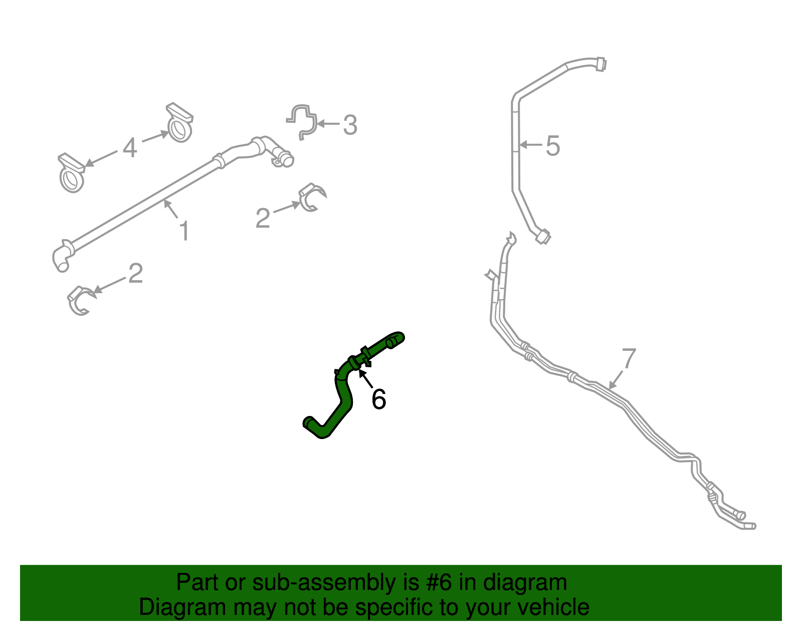 2017-2019 Ford Inter-Cooler Hose HC3Z-8C471-A Ford | Fairway Ford ...