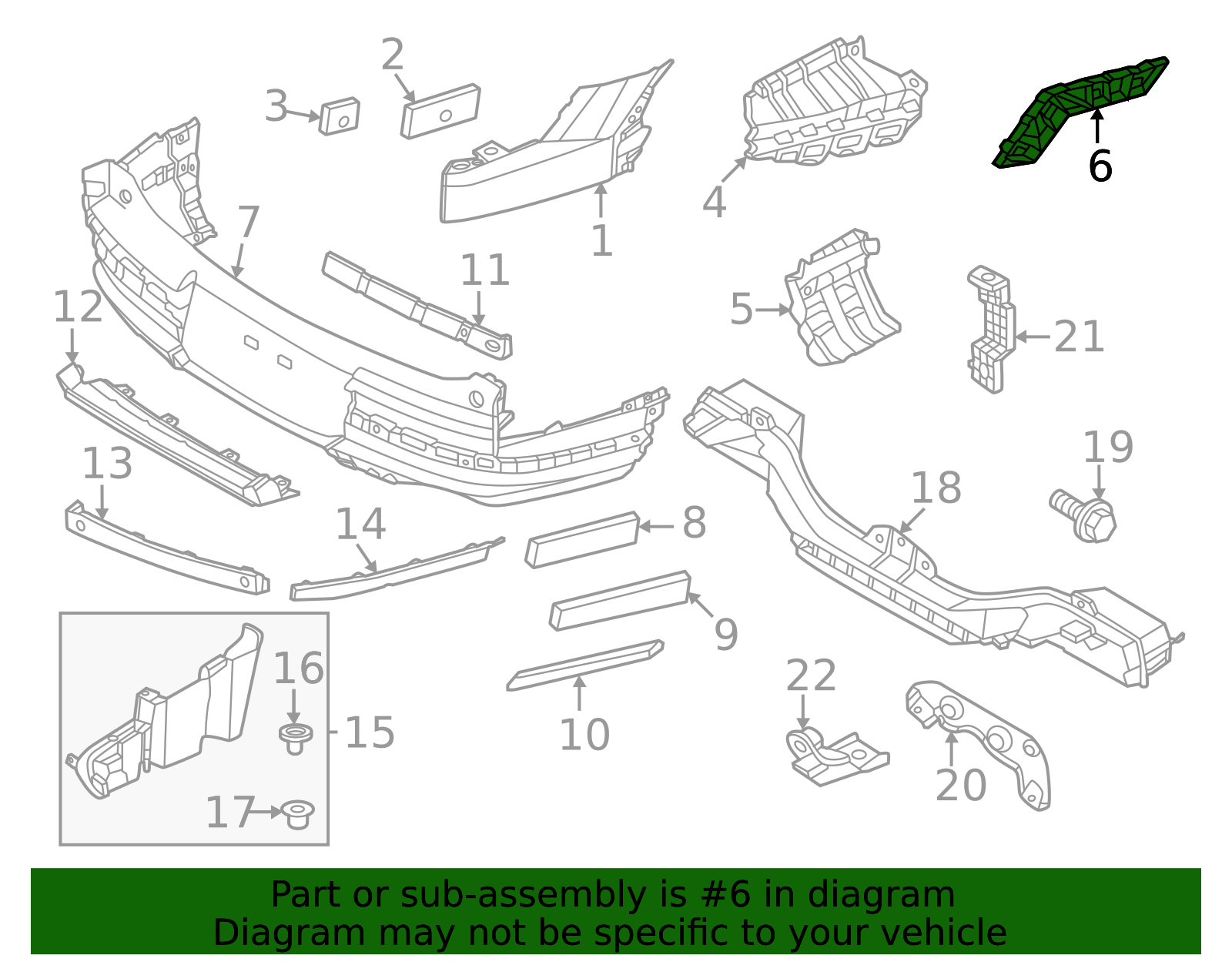 2024-2025 Hyundai Santa Fe Support Bracket 86651-R6000 | QuirkParts