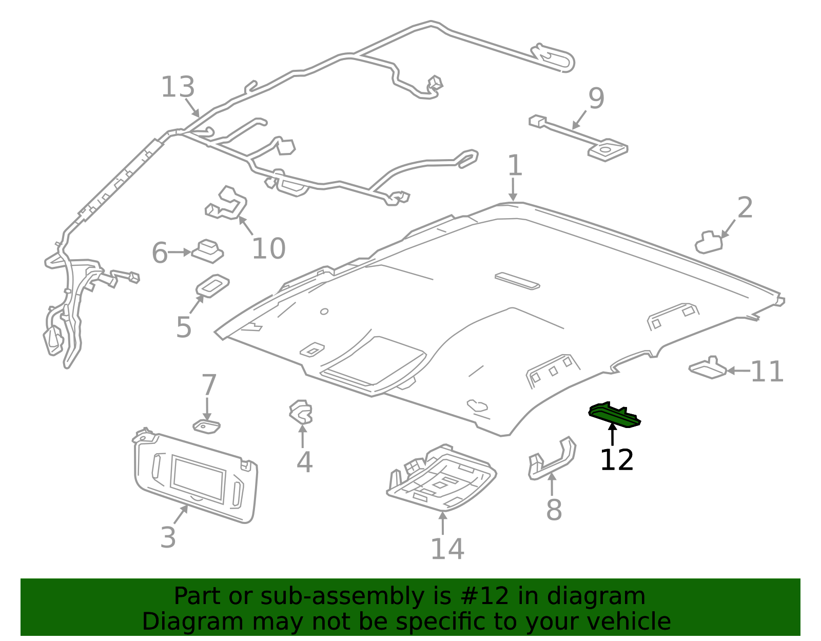 84407750 - High-Quality Rear Seat Position Center Reading and Courtesy ...