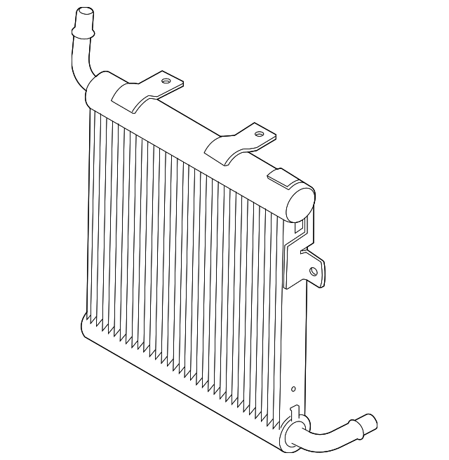 Genuine Auxiliary Radiator for 2018-2025 Land Rover Range Rover Velar ...