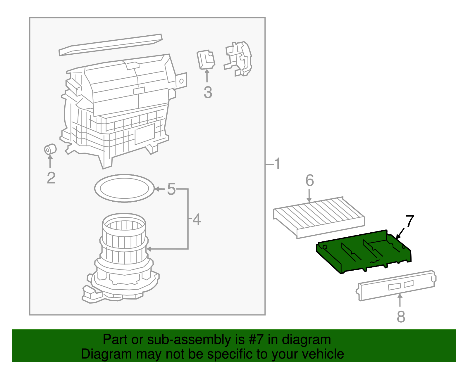 88899-50140 - 2018-2024 Lexus - Filter Housing | My L Parts