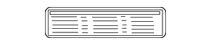 11282-74010 - Caution Label - OEM Genuine Toyota Parts