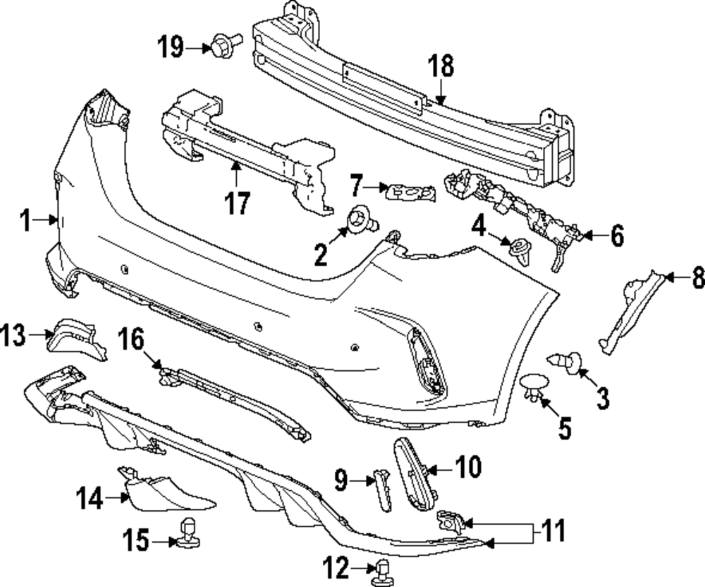 71551-T60-J00 - 2023-2024 Honda Civic - Lower Cladding | Honda Parts Cheap