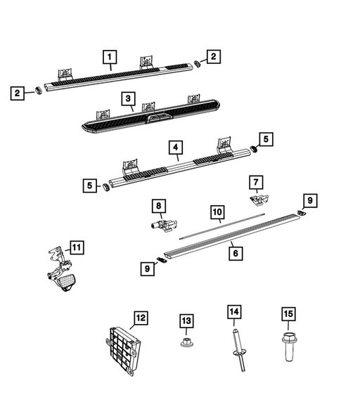 Running Boards and Side Steps for 2026 Ram 1500 | Mopar eStore