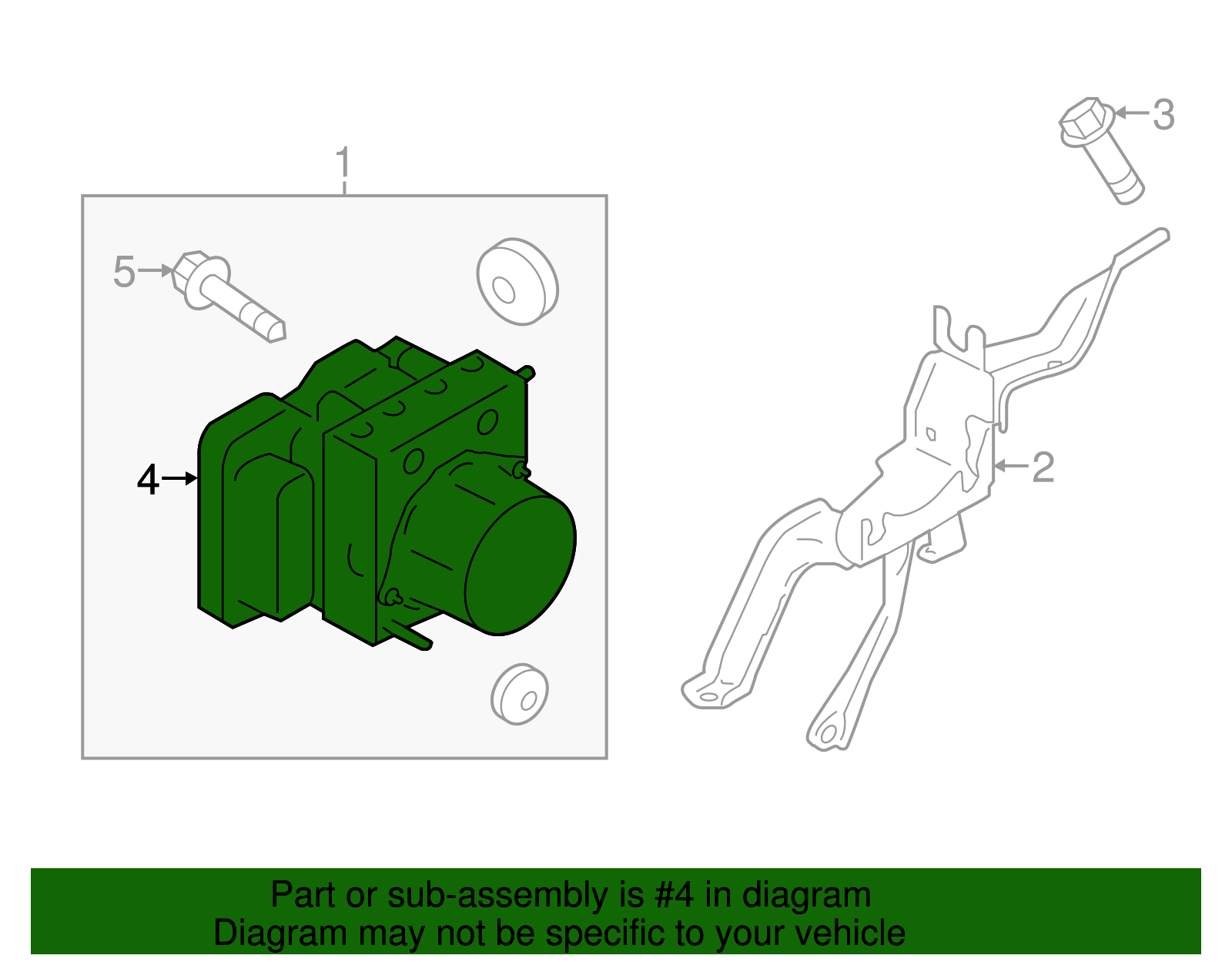 2013-2014 Subaru BRZ ABS Control Module 27595CA012 | Subaru Parts Store