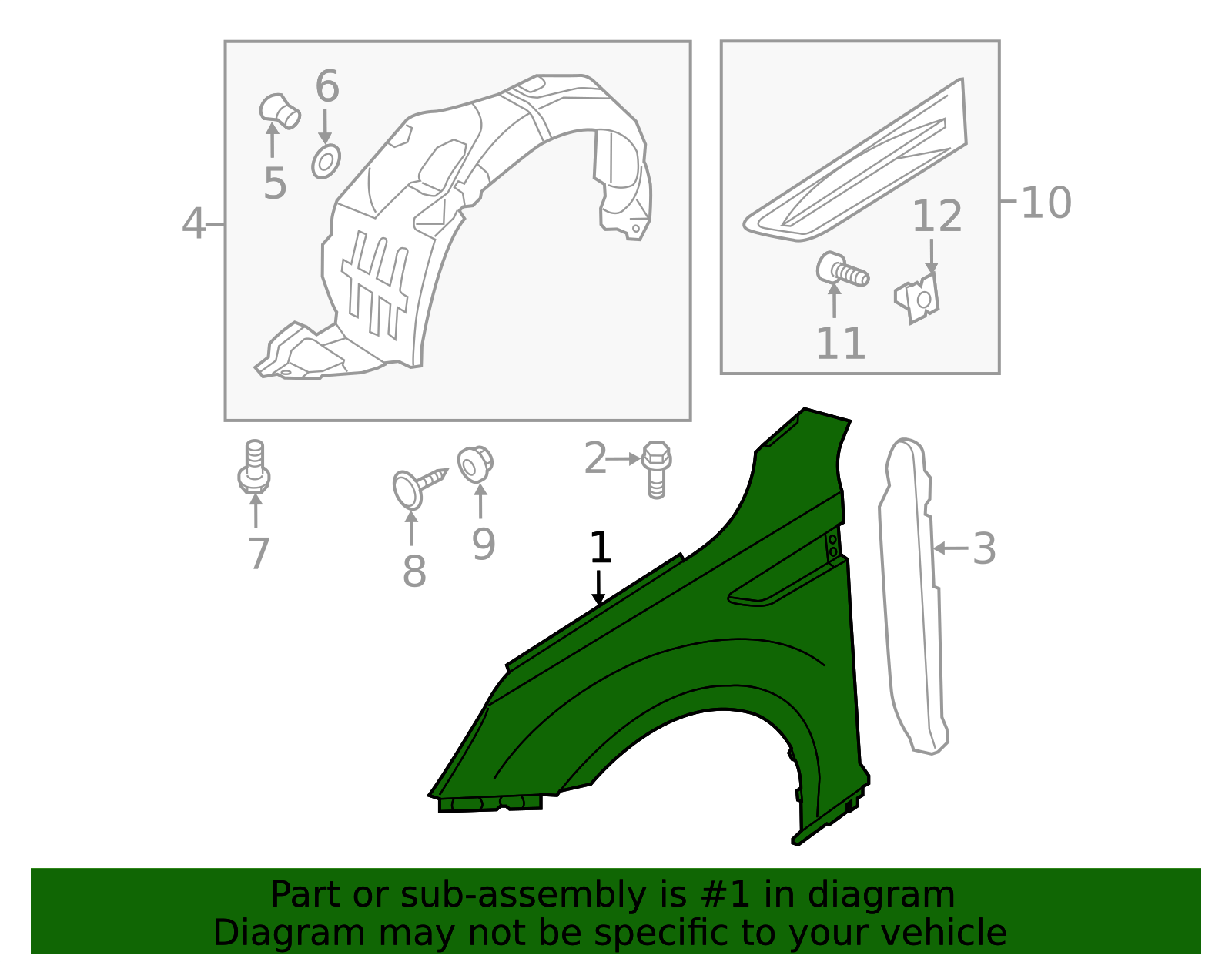 66321-2T000 - Fender Kia.Parts Store