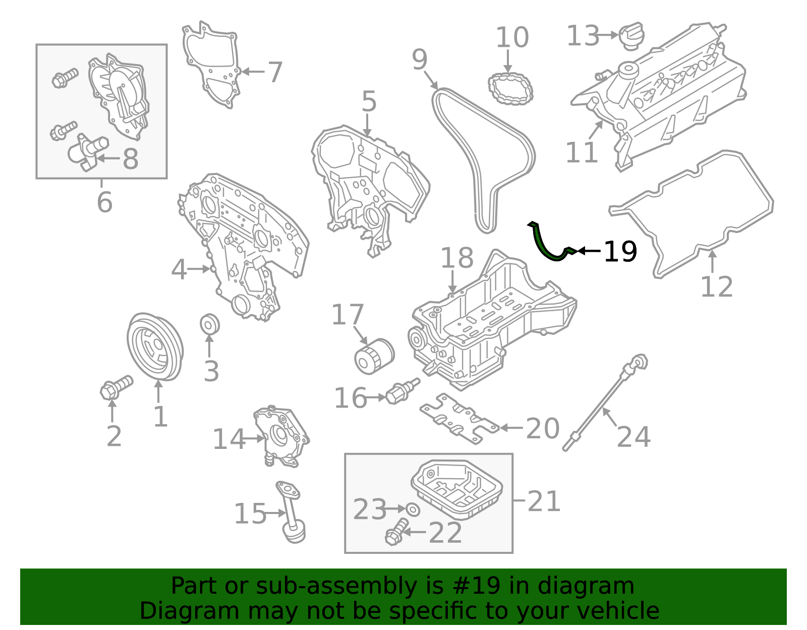 111217Y010 - Oil Pan Gasket 2013-2024 INFINITI | Infiniti of Orland Park