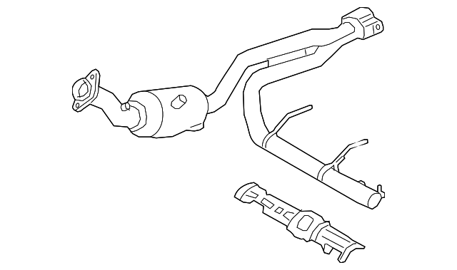 2015-2017 Ford F-150 Catalytic Converter FL3Z-5E212-M | Ford OEM Parts ...