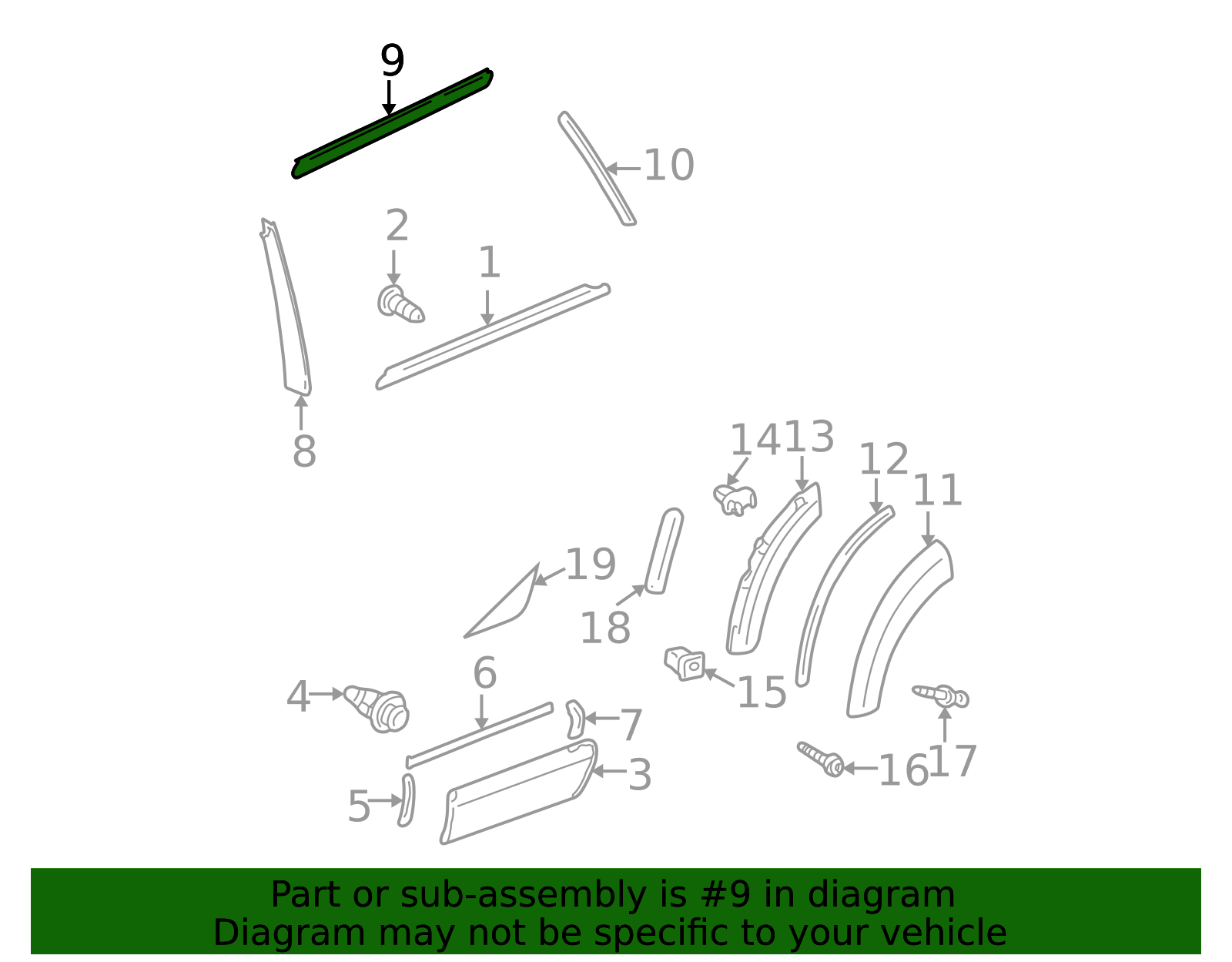 Black Out Tape 75987-42010 | Toyota Parts Center