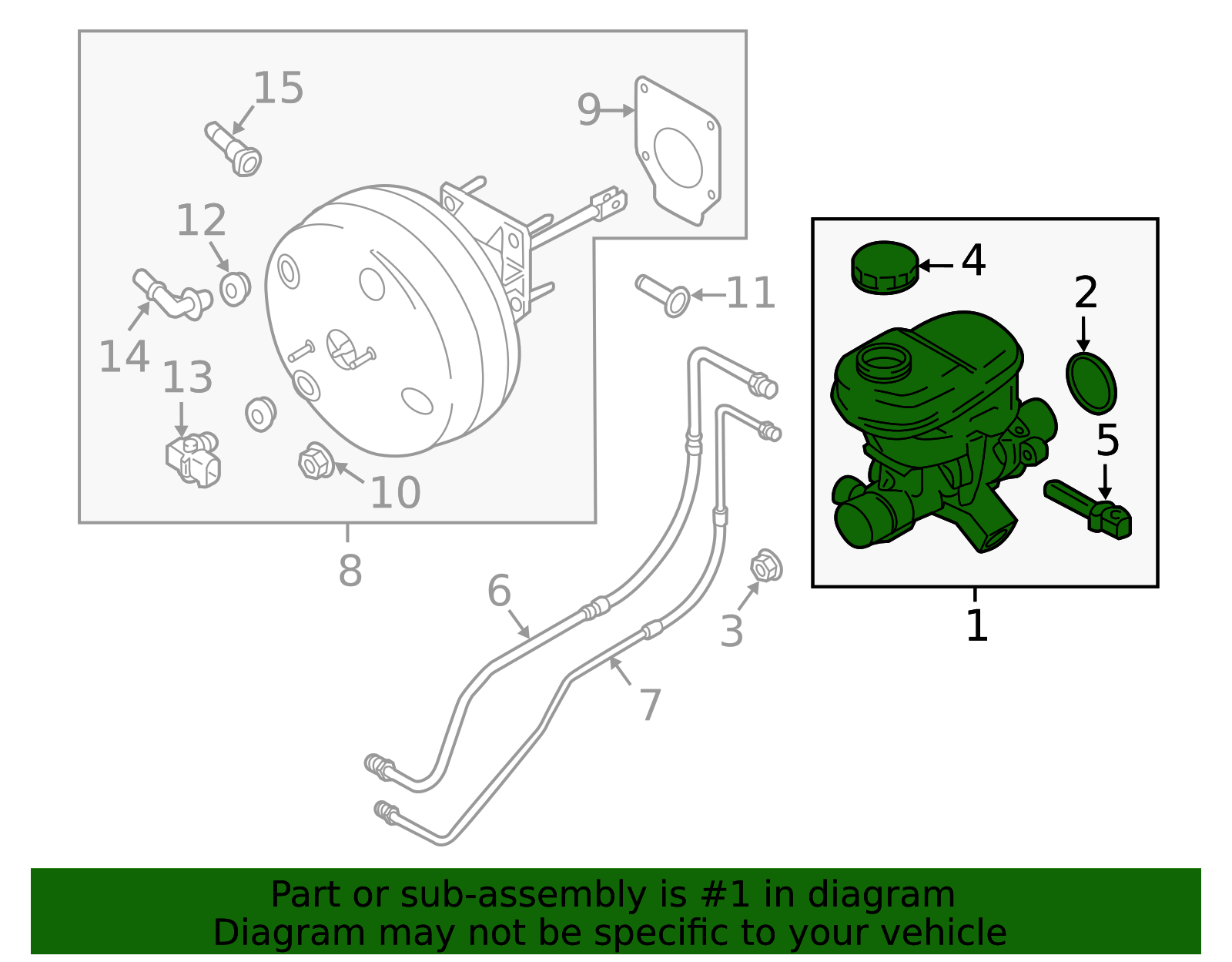 2015-2017 Ford F-150 Master Cylinder RU2Z-2140-F | Ford OEM Parts Outlet