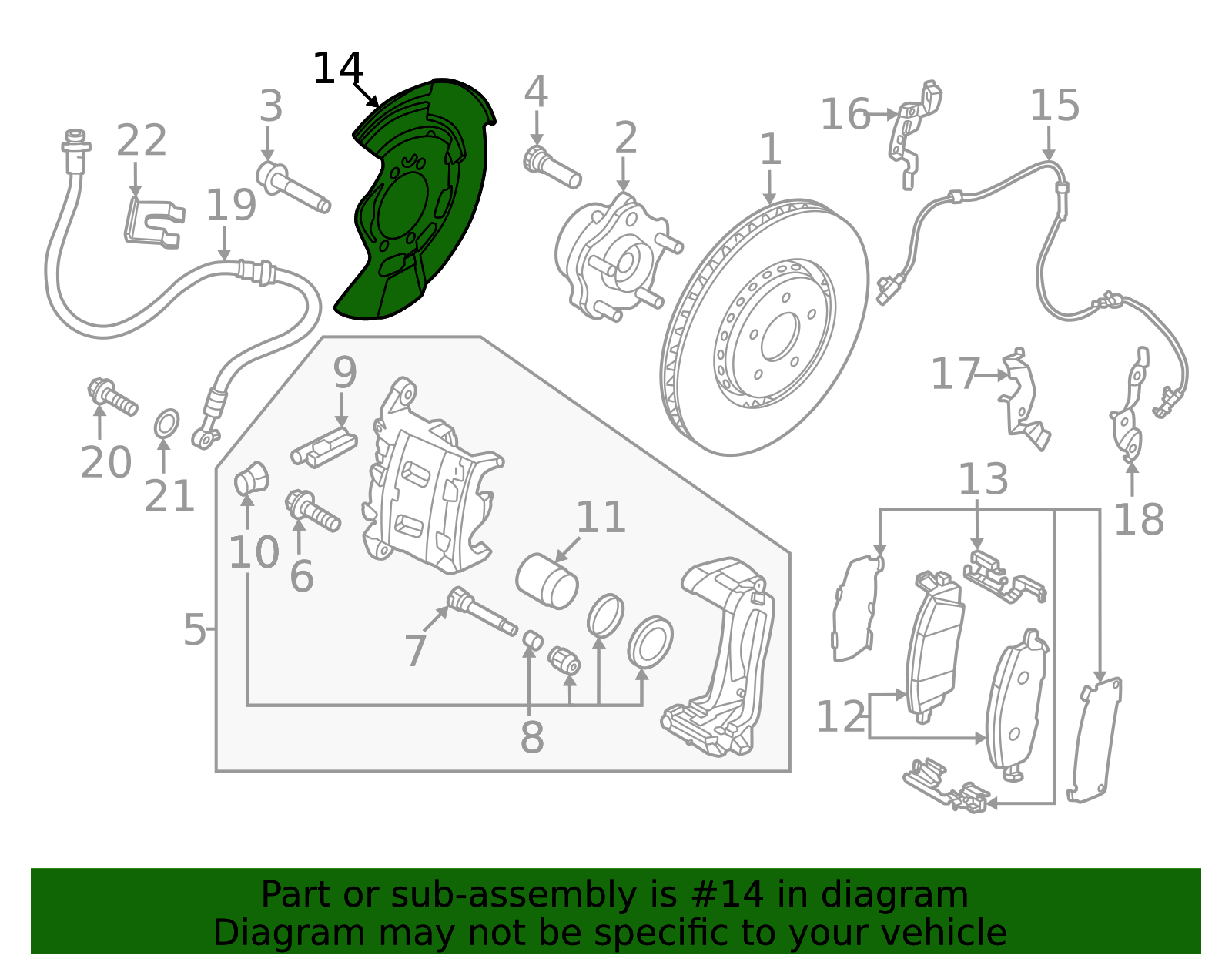2022-2025 Nissan Splash Shield 41161-6SA0A | Nissan USA