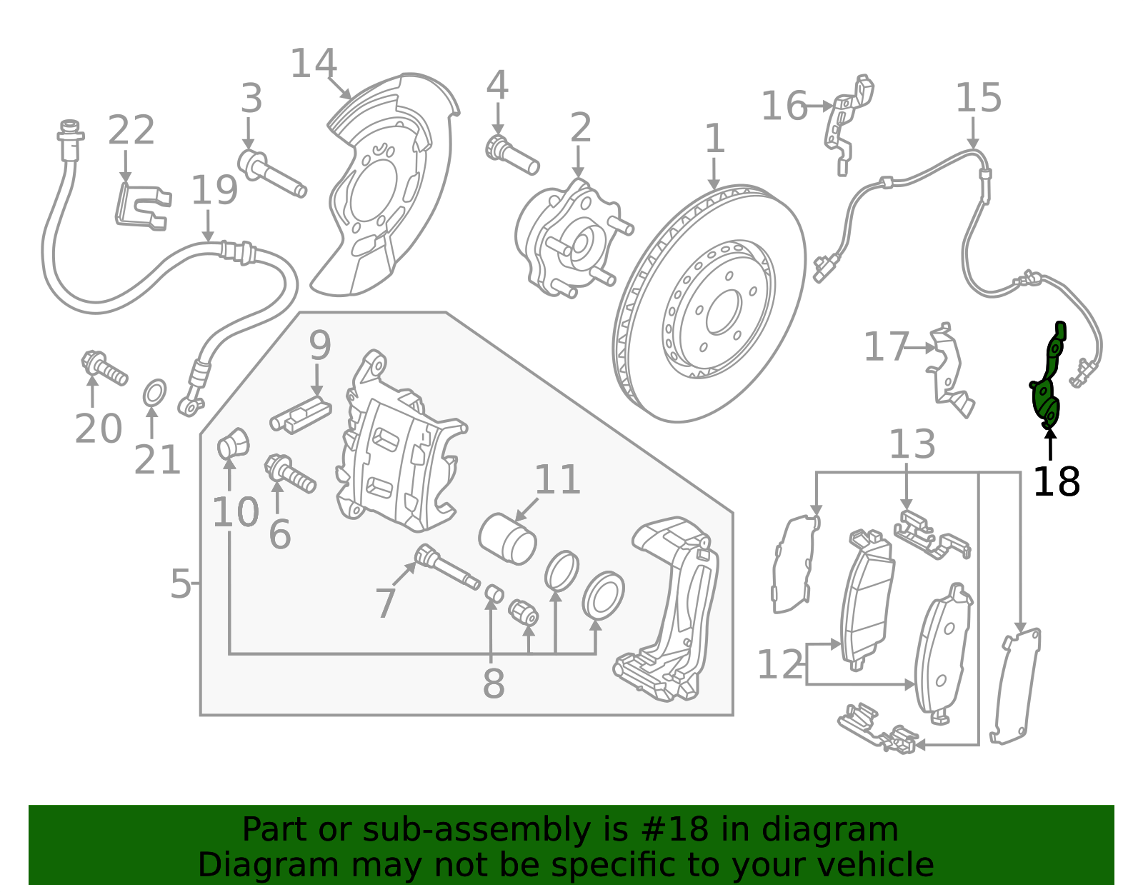 ABS Sensor Lower Bracket 47960-5MP2A | Nissan USA
