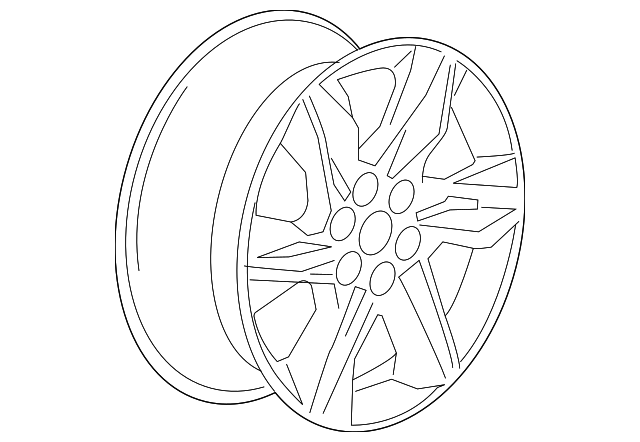 2023-2025 Chevrolet Blazer Wheel, Alloy 84969664 | Shop Matick Buick GMC