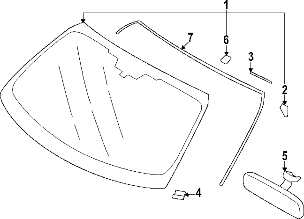 2022-2025 Toyota GR86 Reveal Molding SU003-08621 | Toyota Parts Center