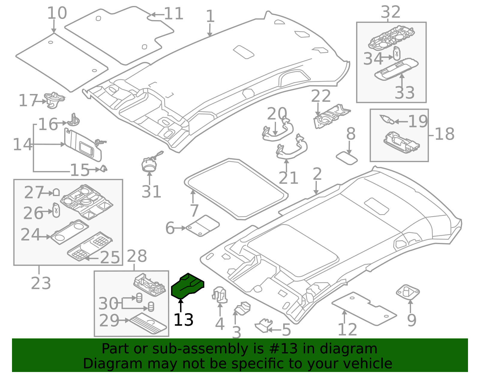 2011-2018 Volkswagen Jetta Console Compartment 5C6-868-837-A-95T | OEM ...