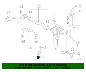 2019-2025 Subaru Control Valve 21319AA040 | OEM Parts Online