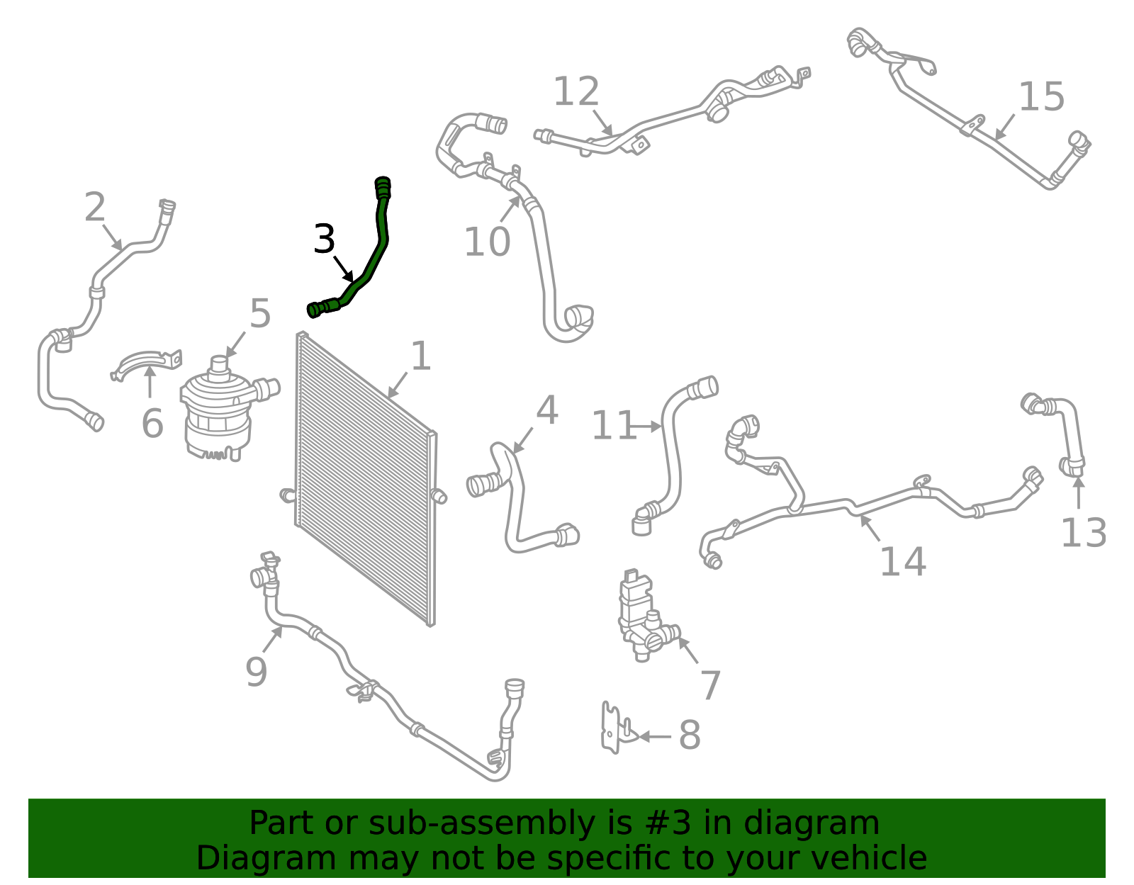 223-501-26-01 - Vent Hose 2021-2025 Mercedes-Benz | Mercedes-Benz ...