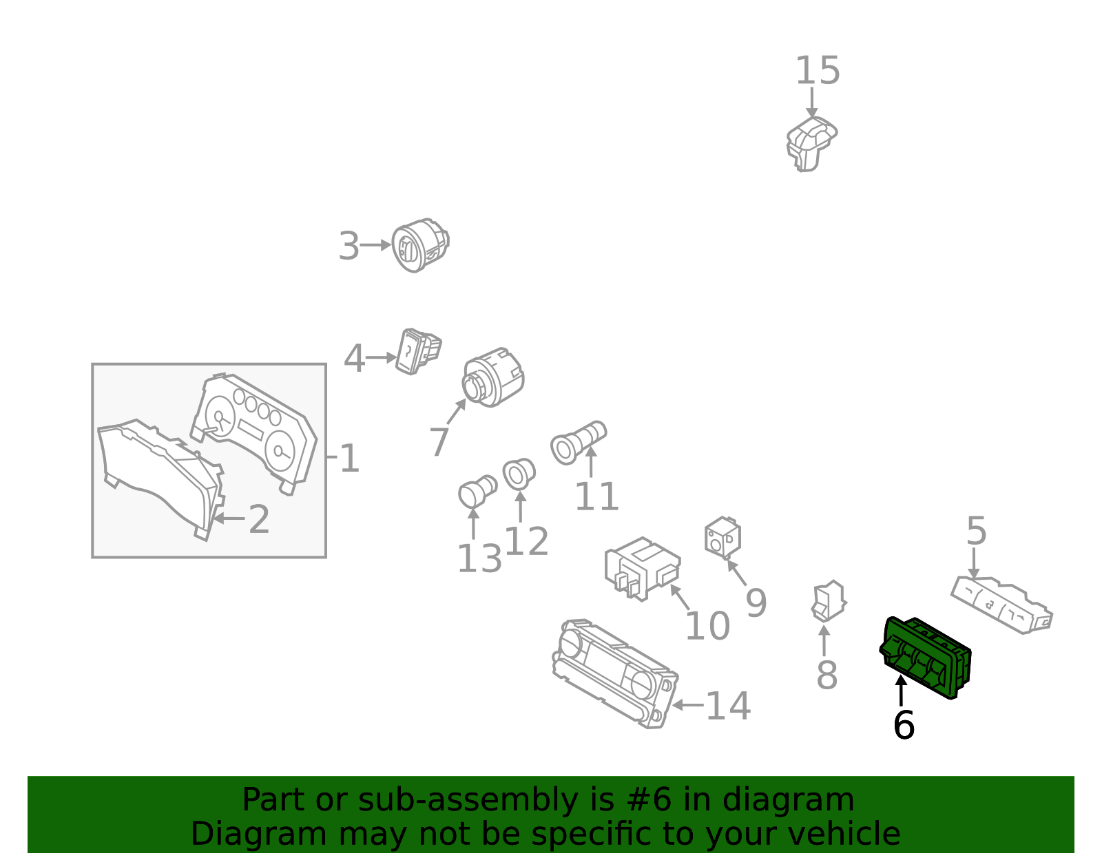 2010-2025 Ford Motorcraft Switch SW-6760 | Ford OEM Parts Outlet