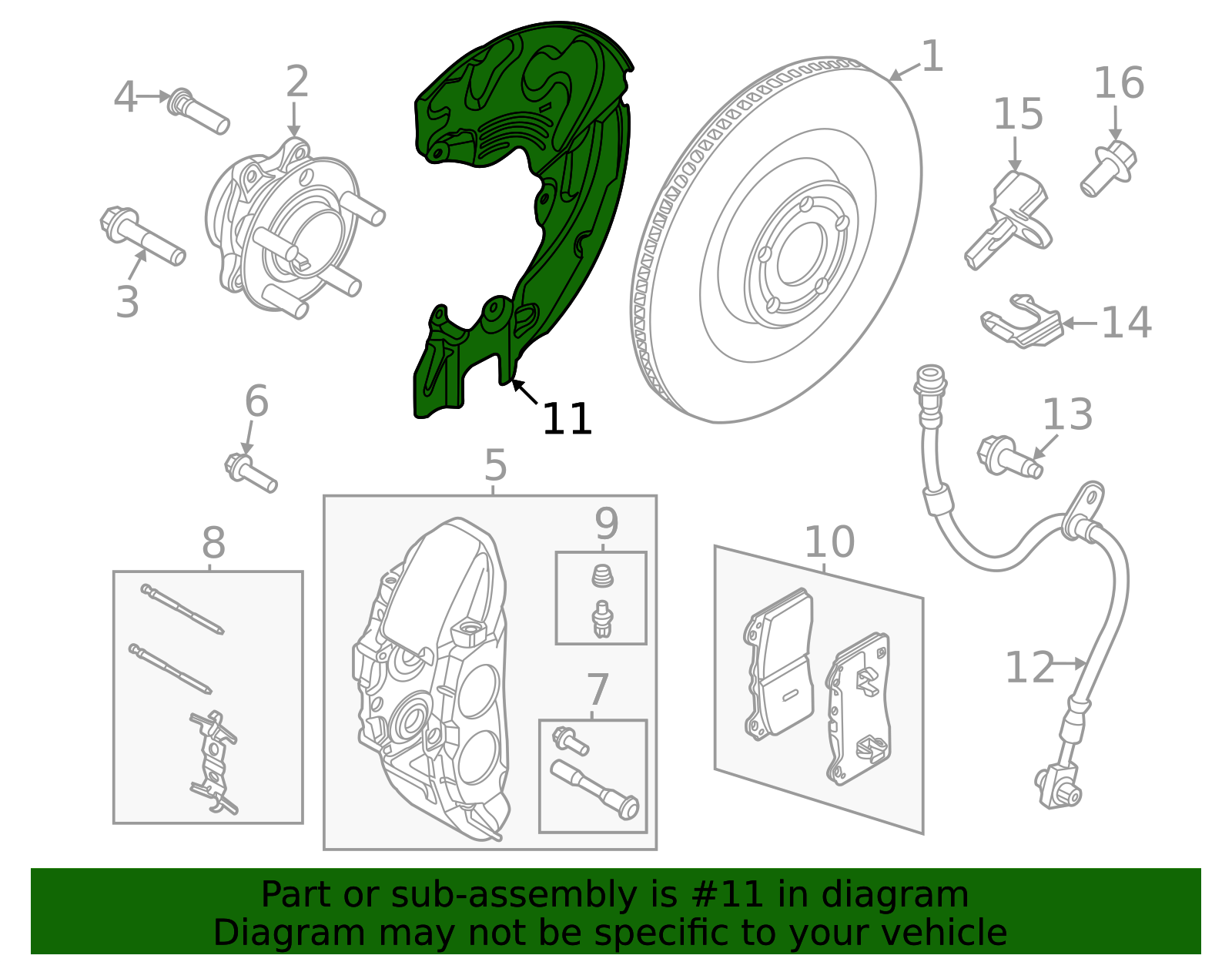 2021-2025 Ford Mustang Mach-E Splash Shield LJ9Z-2K005-B | Ford OEM ...